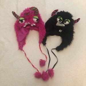 Spirit | Other | Spirit Halloween Monster Hat Costume Black Or Pink ...